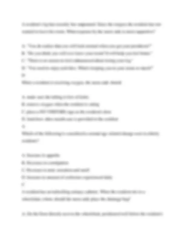 CNA Practice Questions - Prometric: Complete Questions and Answers for ...