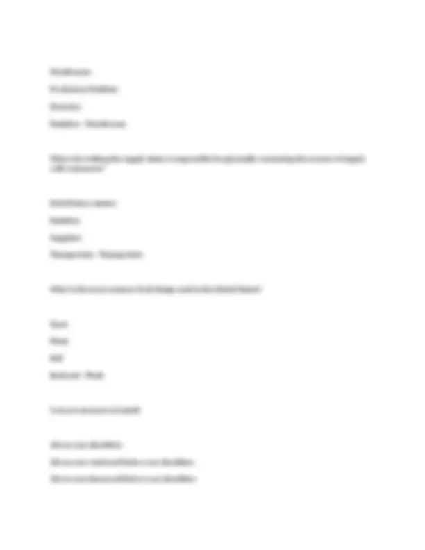 CLA Practice Test 2023-2024: Kaizen, Audits, and Warehouse Operations ...