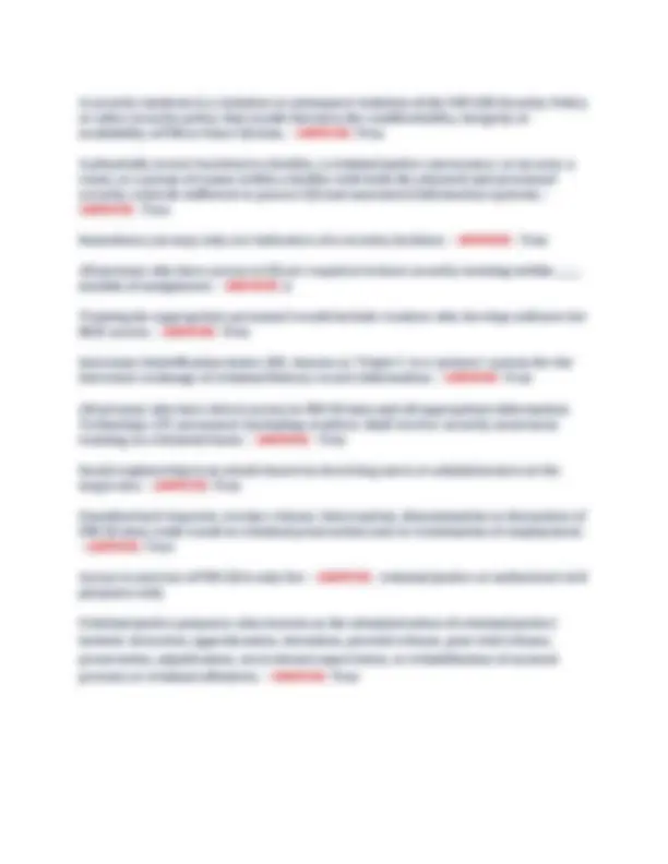 CJIS Level 2 Security Test Questions With All Correct Verified Answers ...
