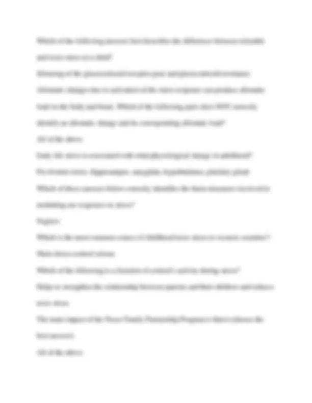 Brain Story| Complete Questions and Answers, 100% Correct| Latest 2024 ...