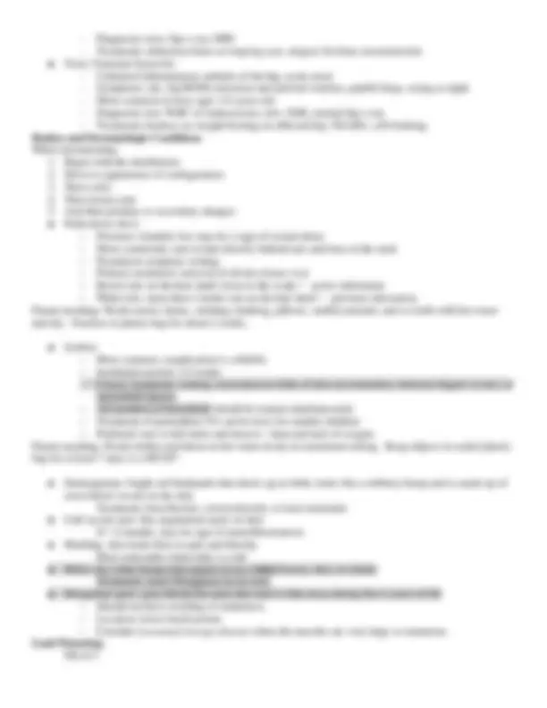 NR 602 Final Study Guide: Eye Exam and Musculoskeletal Conditions | Exercises Nursing | Docsity