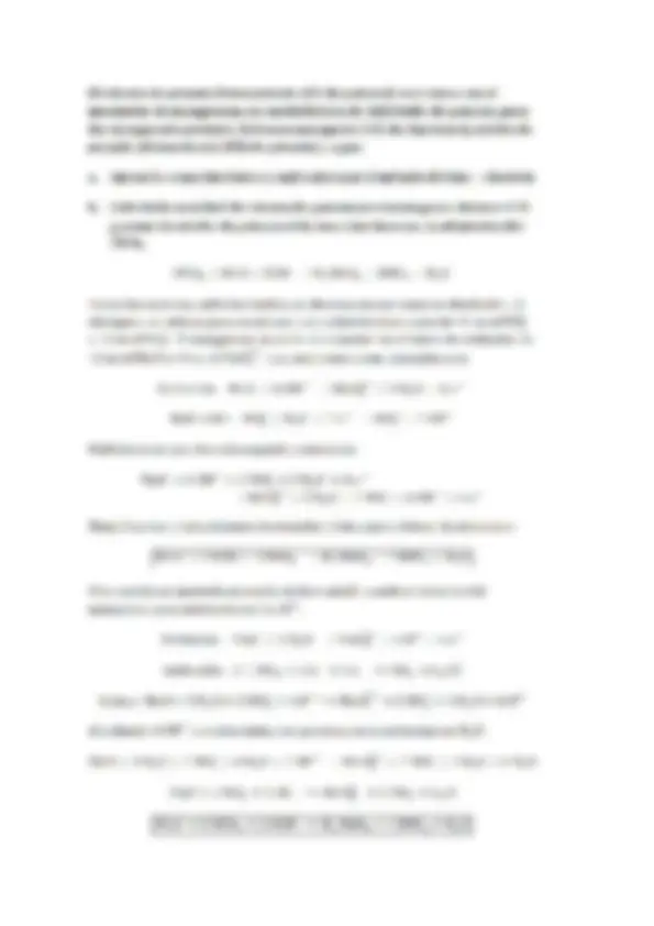 Ejercicios resueltos redox | Exámenes de Química | Docsity