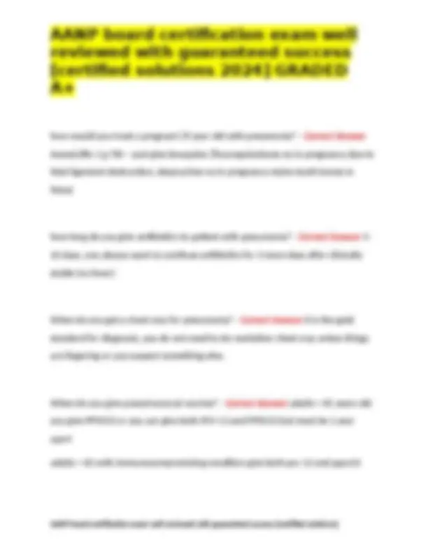 AANP Board Certification Exam Review for Respiratory Diseases | Exams ...