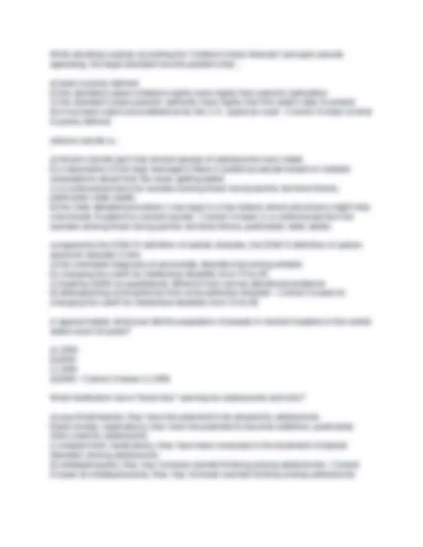 Abnormal Psychology Fourth Exam – Emery Q & A. | Exams Abnormal ...