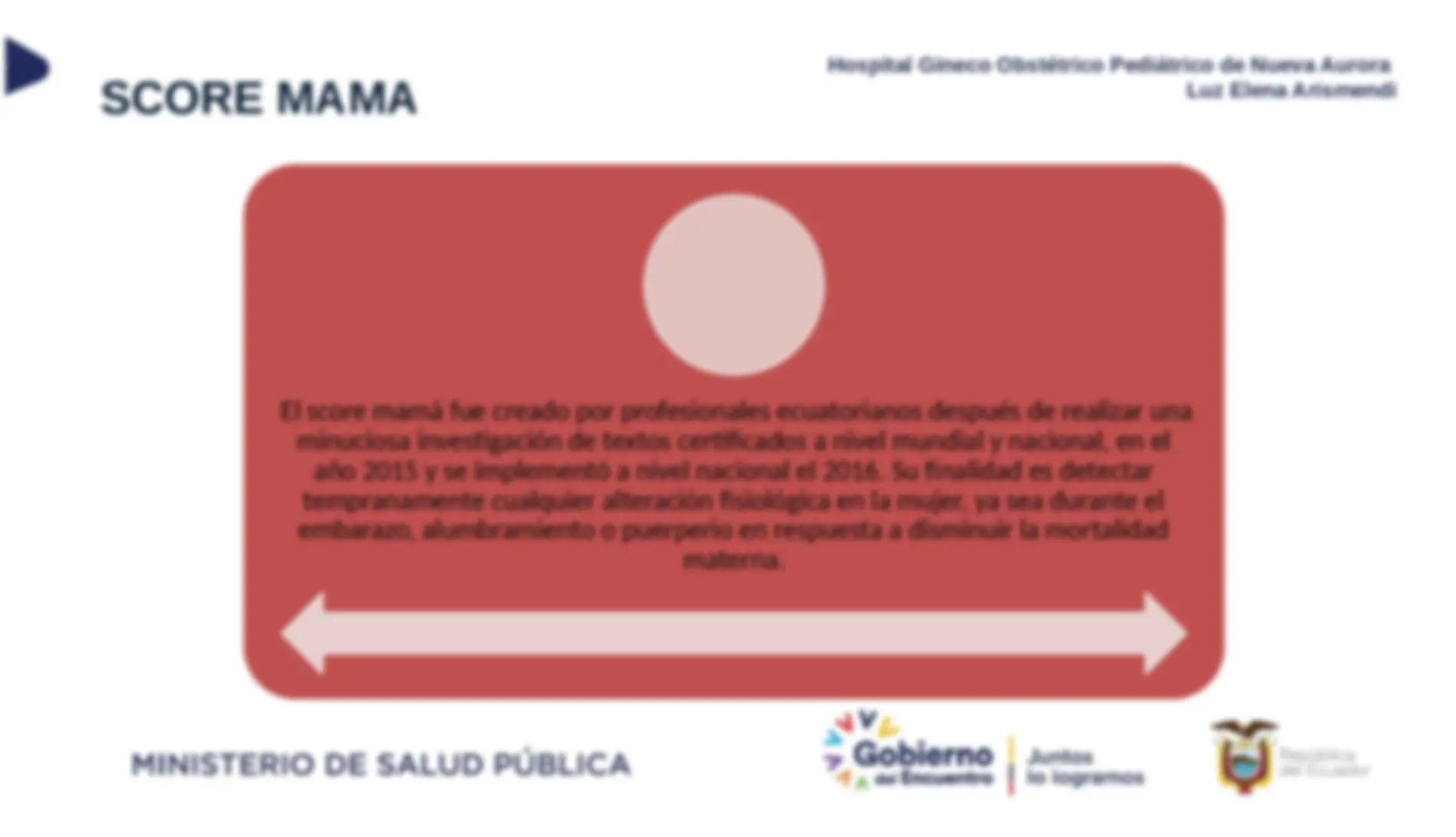 SCORE MAMA y Claves Obstétricas: identificación y tratamiento de riesgos obstétricos | Esquemas ...