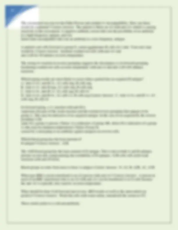 BLOOD BANK ASCP EXAM Questions With 100% Complete Solutions Latest ...