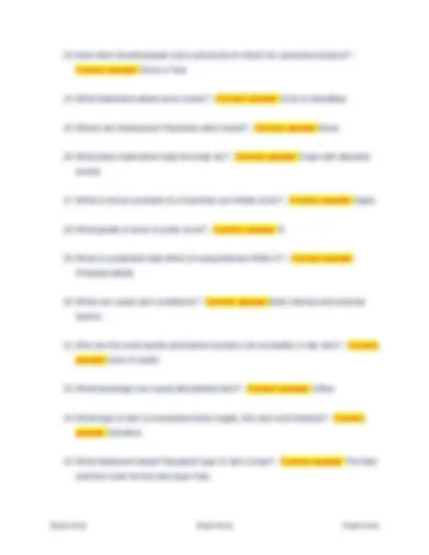 GA Esthetician State Board Practice Test 110 Questions and Answers 2024 ...