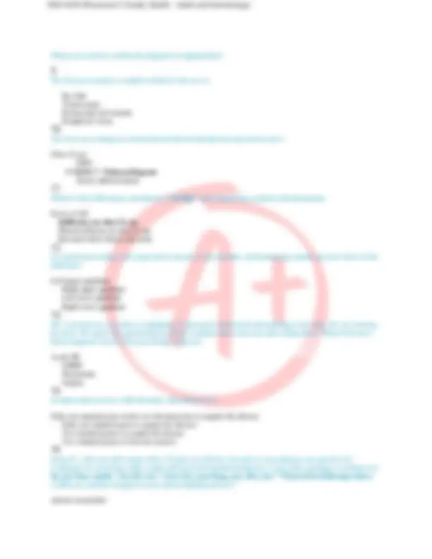 NSG 6420 Practicum I: Family Health - Adult & Gerontology Midterm Q&A ...