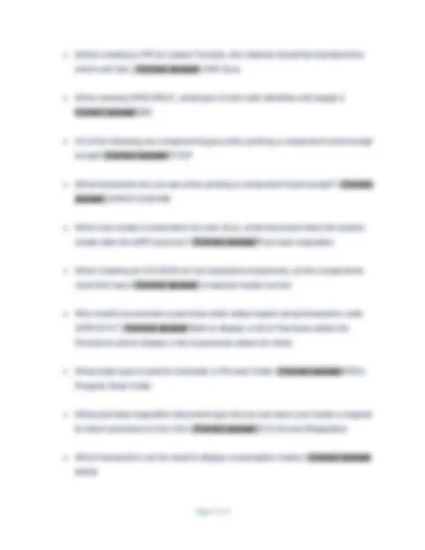 GCSS-Army Unit Supply Practical Exercise Questions and Answers Latest ...