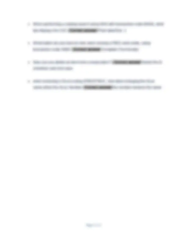 Gcss Army Unit Supply Practical Exercise Questions And Answers Latest Update 2023 2024 Gra