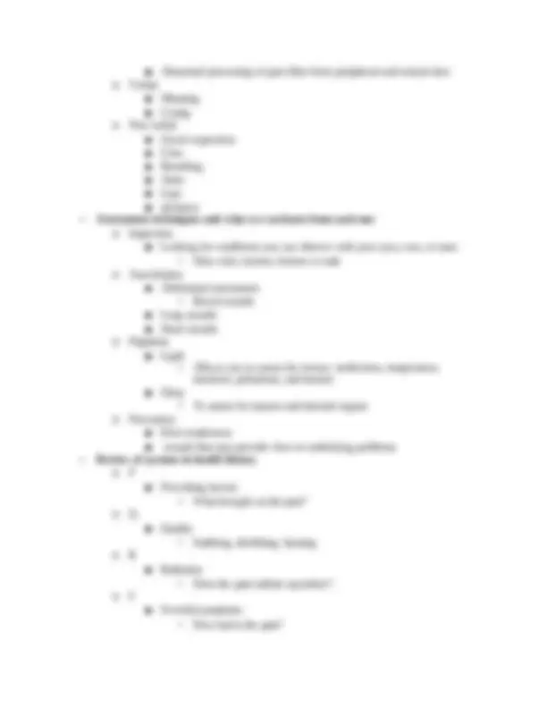 NUR 2180 Module 3: Health History and Nutritional Assessments Quiz ...