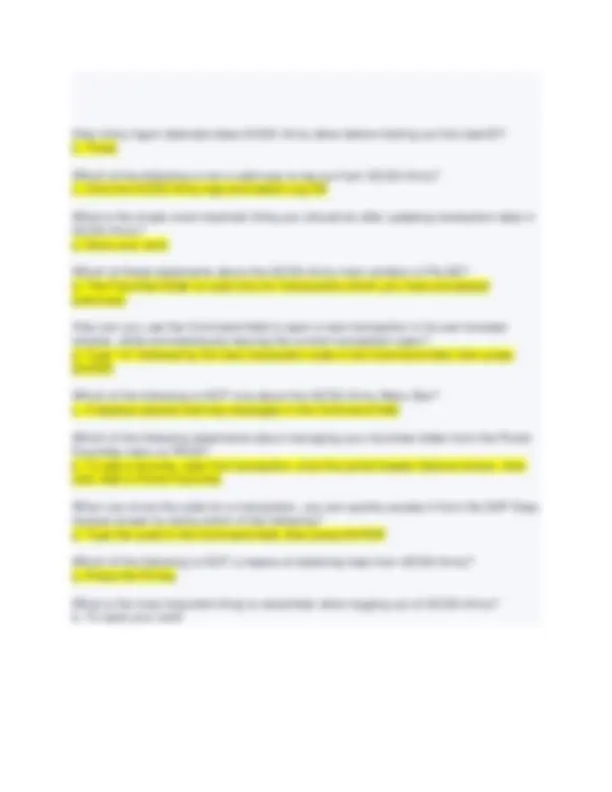 Gcss Army Basic Navigation Test 1 Latest 2022 100 Correct Exams Management Accounting Docsity