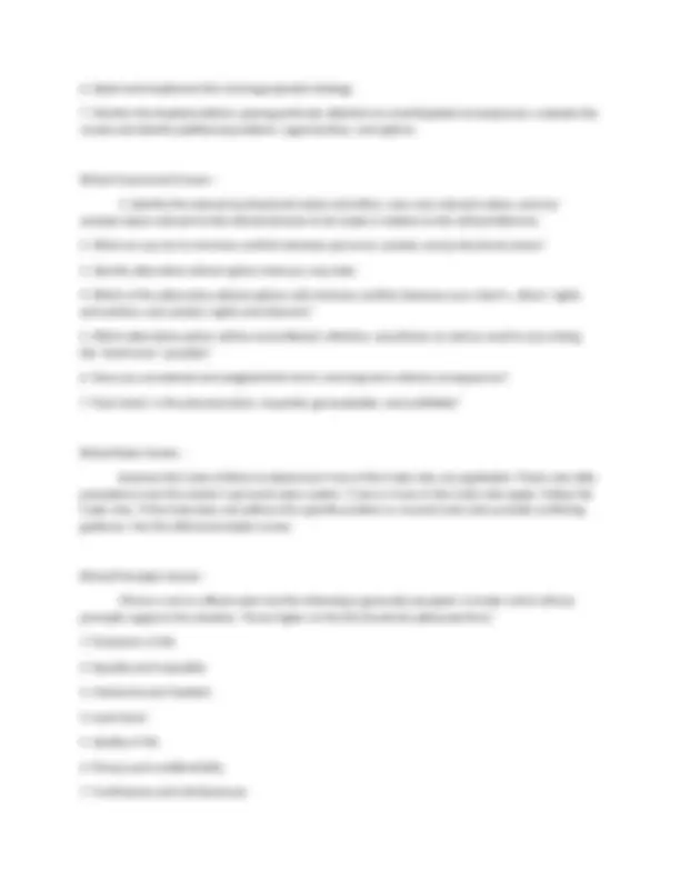 The NASW Code of Ethics for Social Work Practice: Core Values and ...