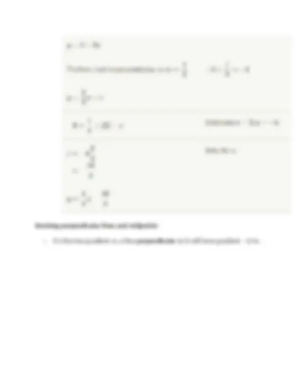 Coordinate Geometry in IGCSE Mathematics | Study notes Mathematics ...