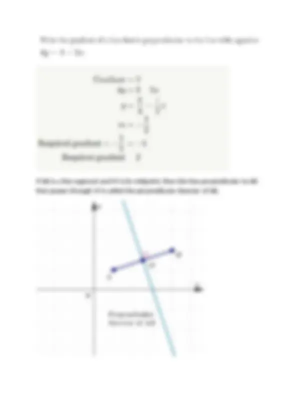Coordinate Geometry in IGCSE Mathematics | Study notes Mathematics ...
