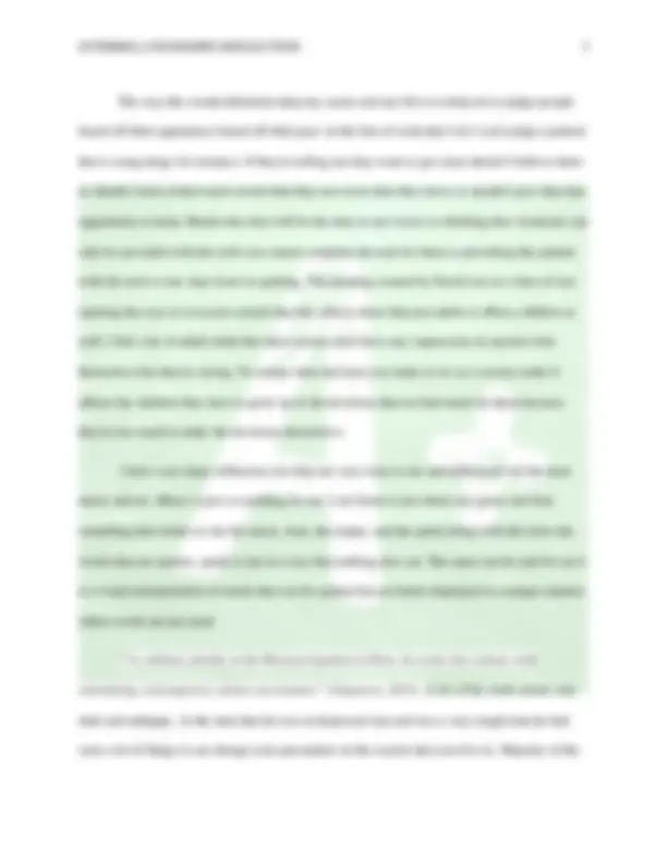 Interrelationships Reflection: An Analysis of Echo of Scream by David ...