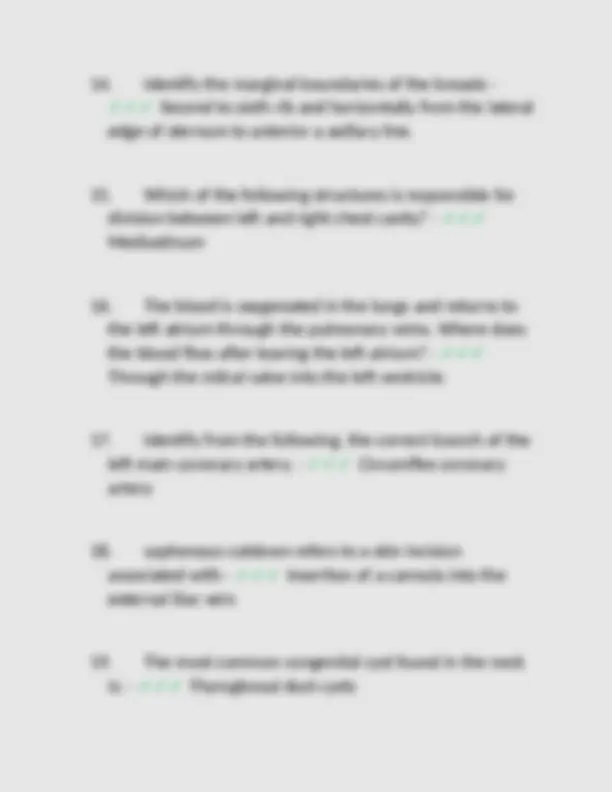 RNFA Course 1 Test 2A Questions and Answers for Surgical Procedures ...