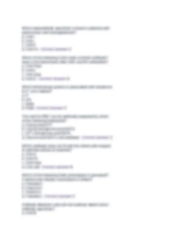 Blood Group Terminology and Common Blood Groups: Questions and Answers | Exams Nursing | Docsity