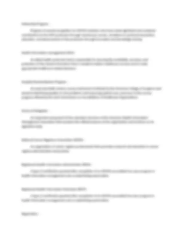 Introduction to Health Information Management (HIM) Profession | Exams ...