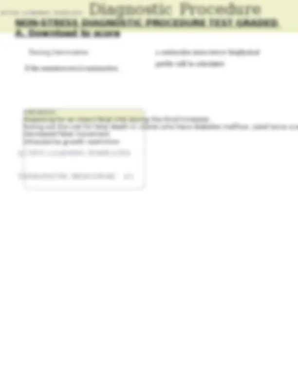 Nonstress Test (NST) Procedure for Fetal Well-being Evaluation | Exams ...