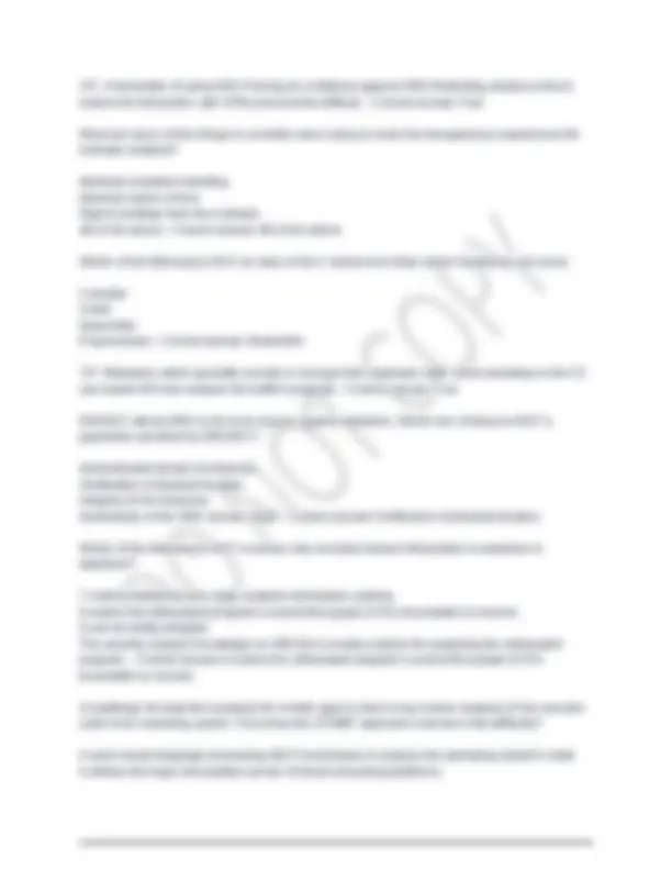 Cybersecurity Quiz: Understanding Network Security and Cybercrime | Exams Computer Security ...