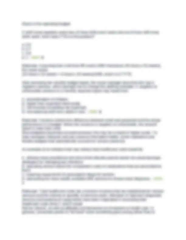 Strategies for Cost Containment in Healthcare: A Guide for Nurse Managers | Exams Nursing | Docsity