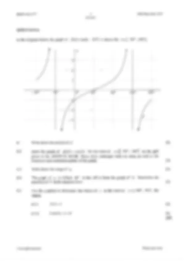 Mathematics paper 2 English grade 12 | Cheat Sheet Mathematics | Docsity