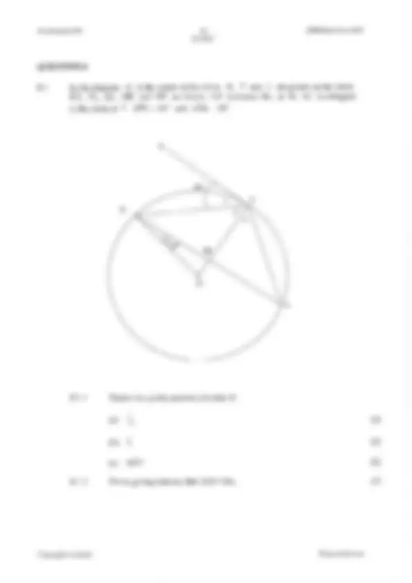 Mathematics paper 2 English grade 12 | Cheat Sheet Mathematics | Docsity