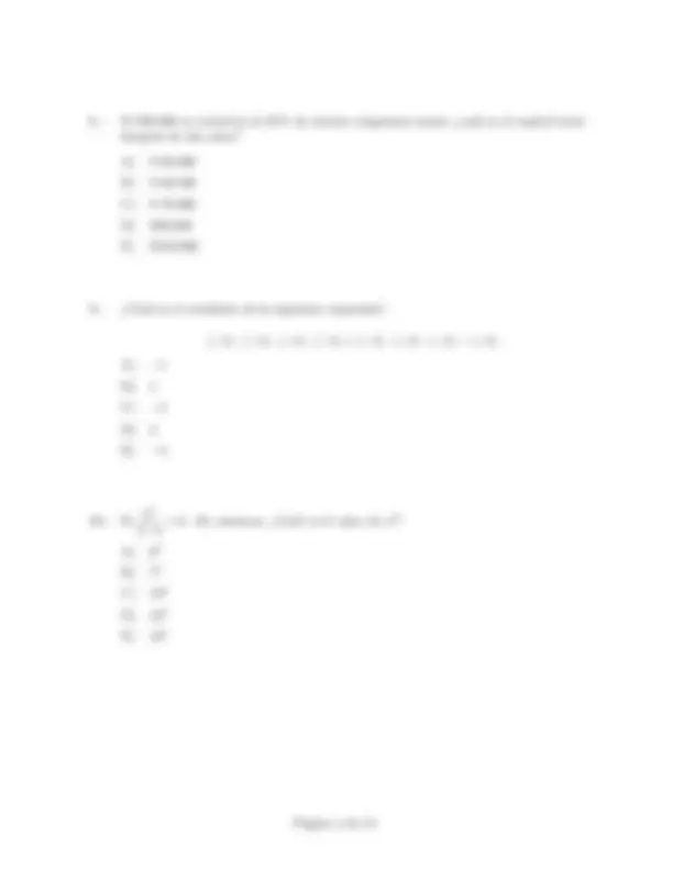 Ejercicios practicos | Ejercicios de Matemáticas | Docsity