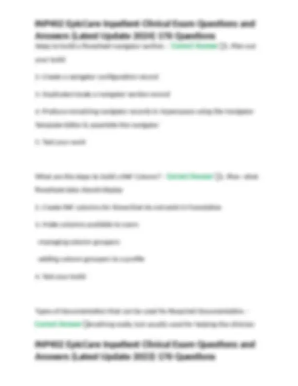 Understanding EpicCare Inpatient Clinical Exam Flowsheets | Exams ...