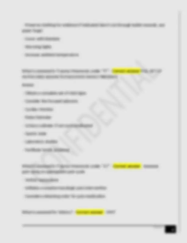 Trauma Assessment Mnemonic: TNCC Physical Assessments Exam | Exams ...