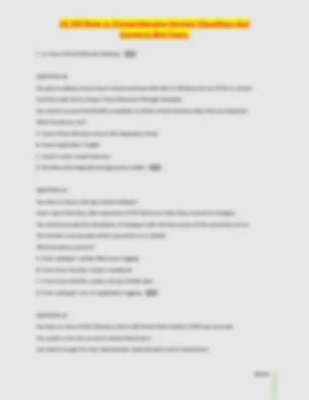 Azure Virtual Machines and Networking: AZ-104 Exam Questions and ...