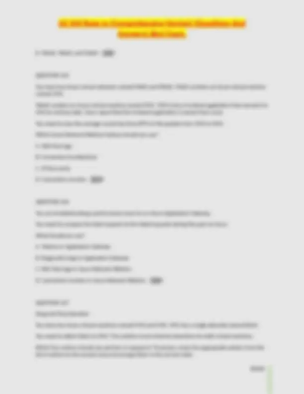 Azure Virtual Machines and Networking: AZ-104 Exam Questions and ...