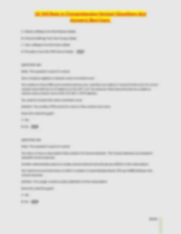 Azure Virtual Machines and Networking: AZ-104 Exam Questions and ...