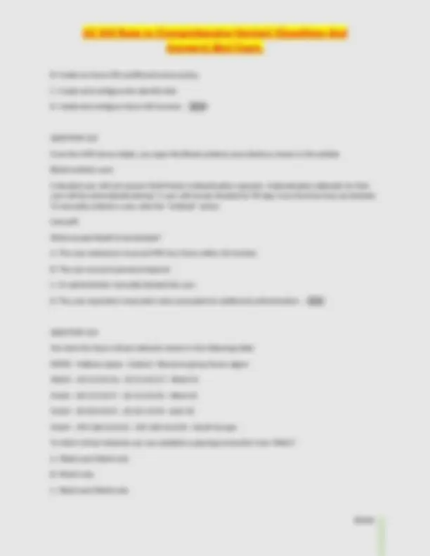 Azure Virtual Machines and Networking: AZ-104 Exam Questions and ...