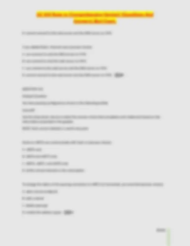 Azure Virtual Machines and Networking: AZ-104 Exam Questions and ...