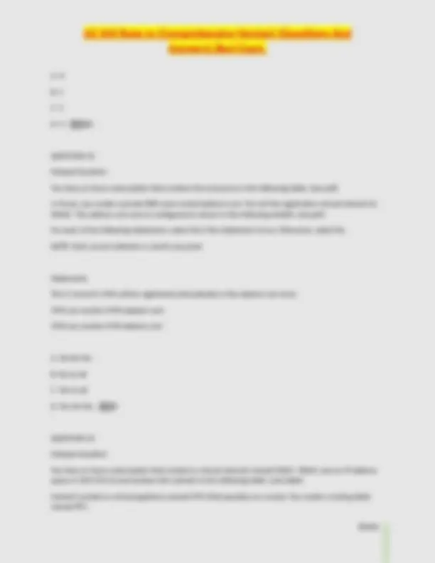 Azure Virtual Machines and Networking: AZ-104 Exam Questions and ...