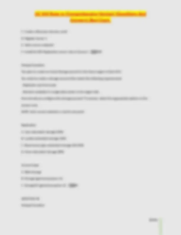 Azure Virtual Machines and Networking: AZ-104 Exam Questions and ...