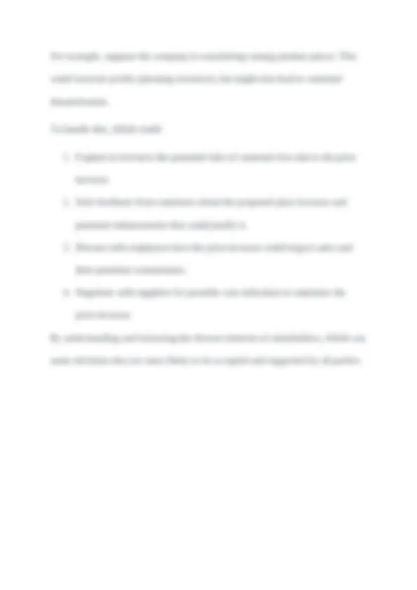 Overcoming Challenges in Working with Diverse Stakeholders: Alliah's Company Case Study ...