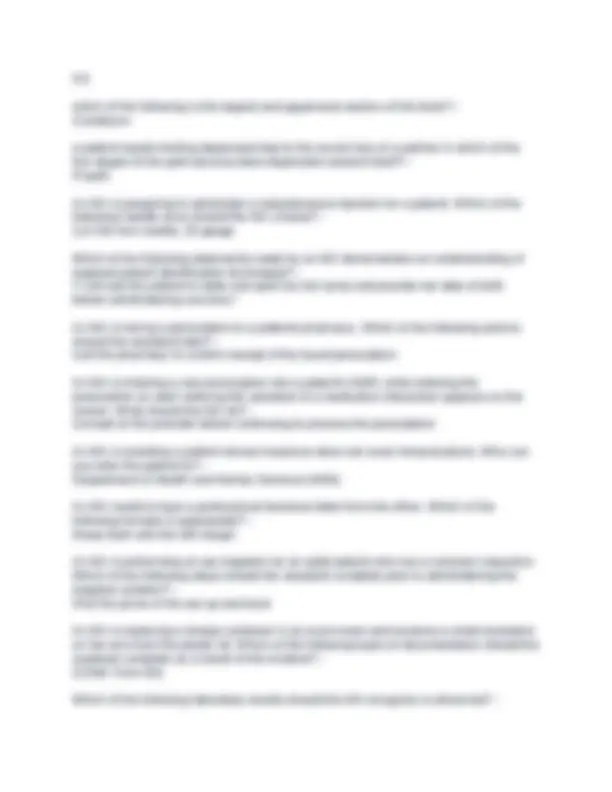 Medical Assistant Practices and Procedures | Exams Medicine | Docsity