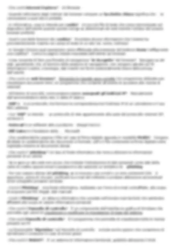 Nozioni di base sull'utilizzo di Microsoft Office | Schemi e mappe concettuali di Fondamenti di ...