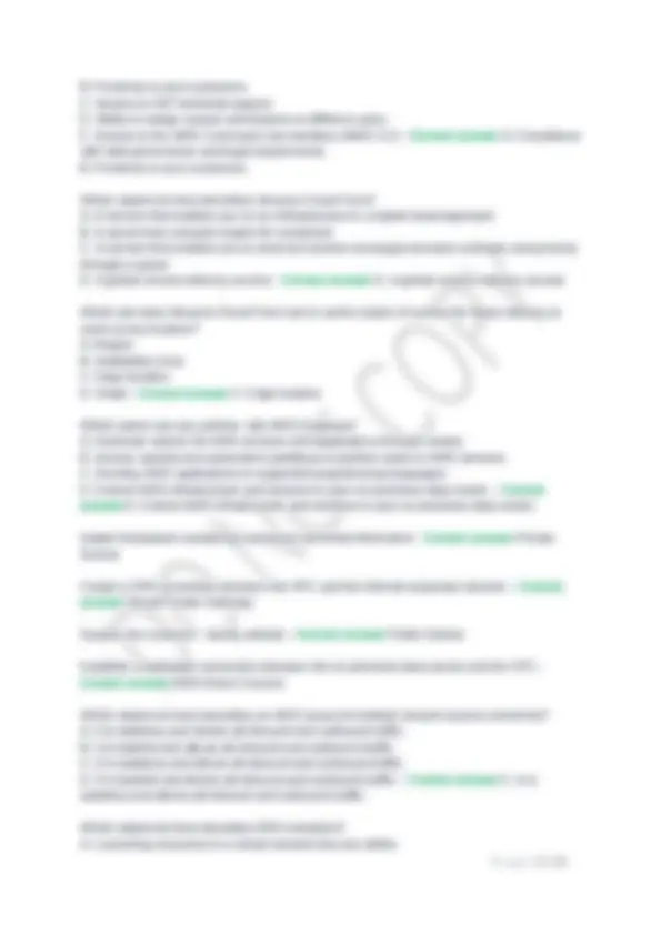 Amazon Web Services (AWS) Exam Preparation Guide | Exams Banking Law and Practice | Docsity