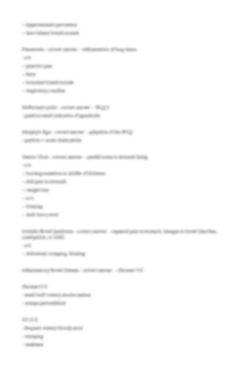 Nursing Assessment: Subjective and Objective Data Collection | Exams ...