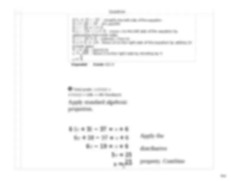 Math 136 Exam 1 Solutions: Algebraic Equations and Functions | Exams Mathematics | Docsity