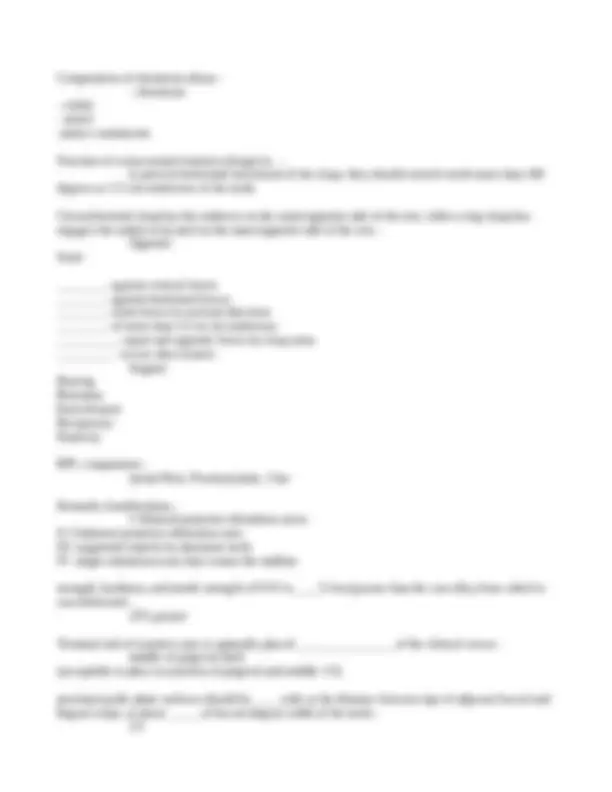 NBDE part 2- Prosthodontics | Exams Medicine | Docsity