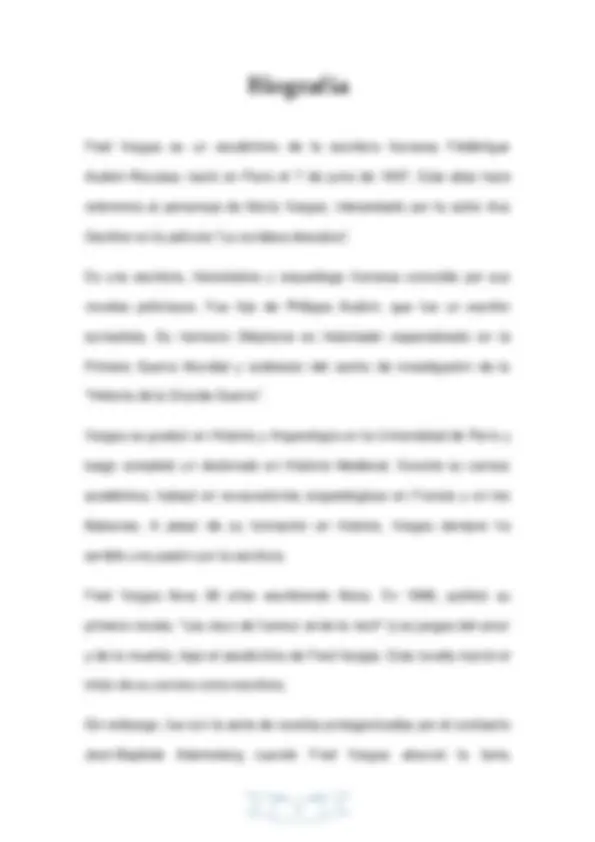 La vida y obra de la escritora francesa Fred Vargas | Esquemas y mapas ...