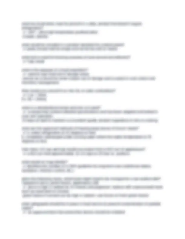 Food Service and Nutrition Management in Healthcare Settings | Exams ...