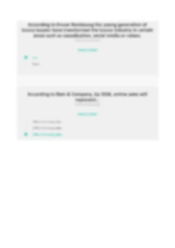 LVMH Certificate - Module 1, second test | Prove d'esame di Arte e ...