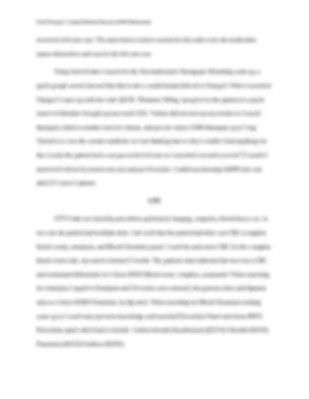Final Project: Coded Patient Record with Rationale Southe | Lecture ...