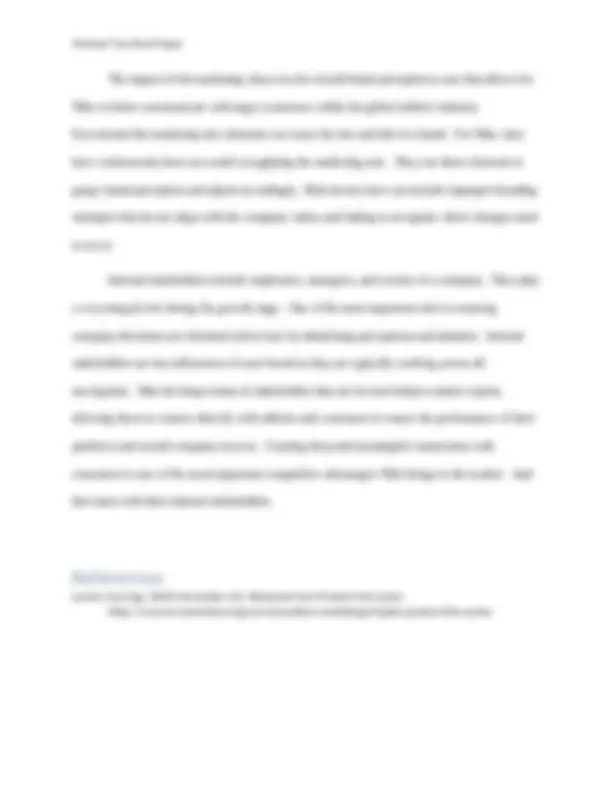 MKT 400 " Strategic Brand Management Module Two Short Pap | Lecture ...